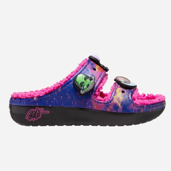 CROCS | Shoes | Crocs X Ron English Whin Cozzzy Sandals | Poshmark